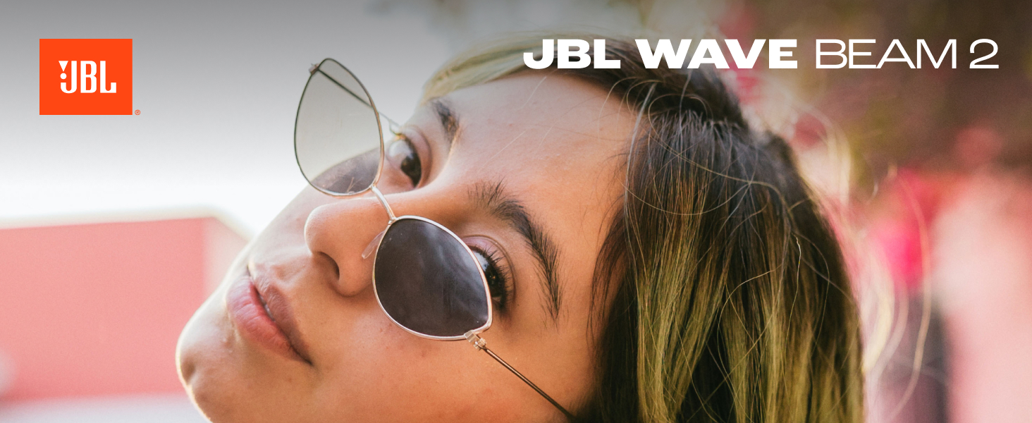 JBL Wave Beam 2, Auriculares True Wireless con cancelación de Ruido Activa, Bluetooth, hasta 40 ...