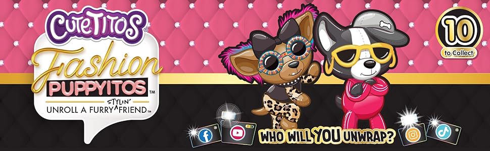 Amazon.com: Basic Fun Fashion Puppyitos by Cutetitos : Toys & Games