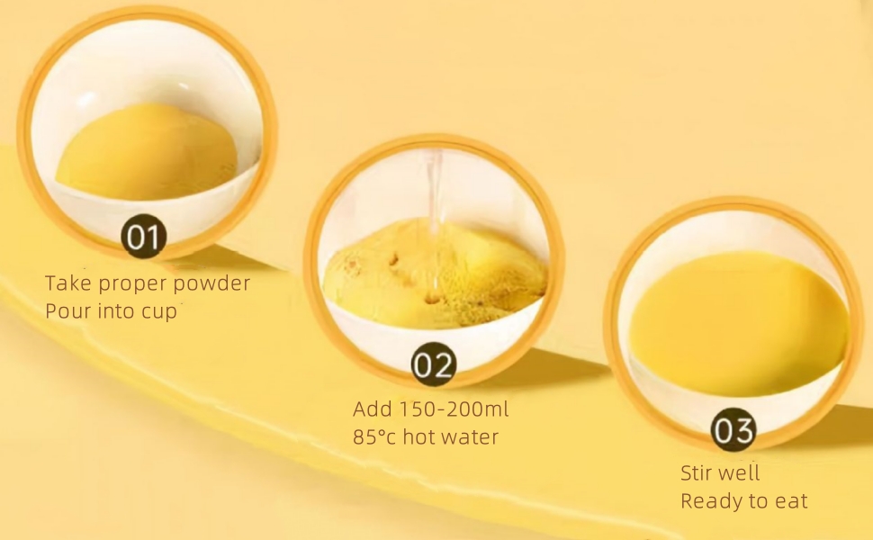 Amazon.com: Corn Soup Powder Chinese Can，chinese food，Yam and Pueraria Corn Powder，Ready-To-Eat ...