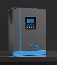 EDECOA 3000w Inverter ibrido da 24v a 220v 230v 3.2KVA/3000W Caricatore solare MPPT 80A Onda ...