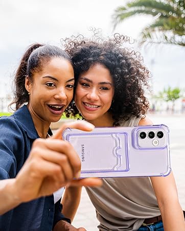 Amazon.com: Tuokiou for Samsung Galaxy A14 5G, Slim Fit Drop Resistant Soft TPU Wallet Case with ...