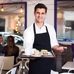 Amazon.com | Yarlung 12 Pack Plastic Fast Food Trays, 13.8 x 10.5 Inch ...