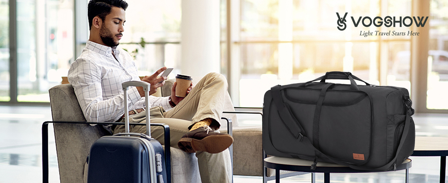 Amazon.com | 150L Large Waterproof Bag for Men Travel, Extra Large Trave Duffle Bag with Shoe ...