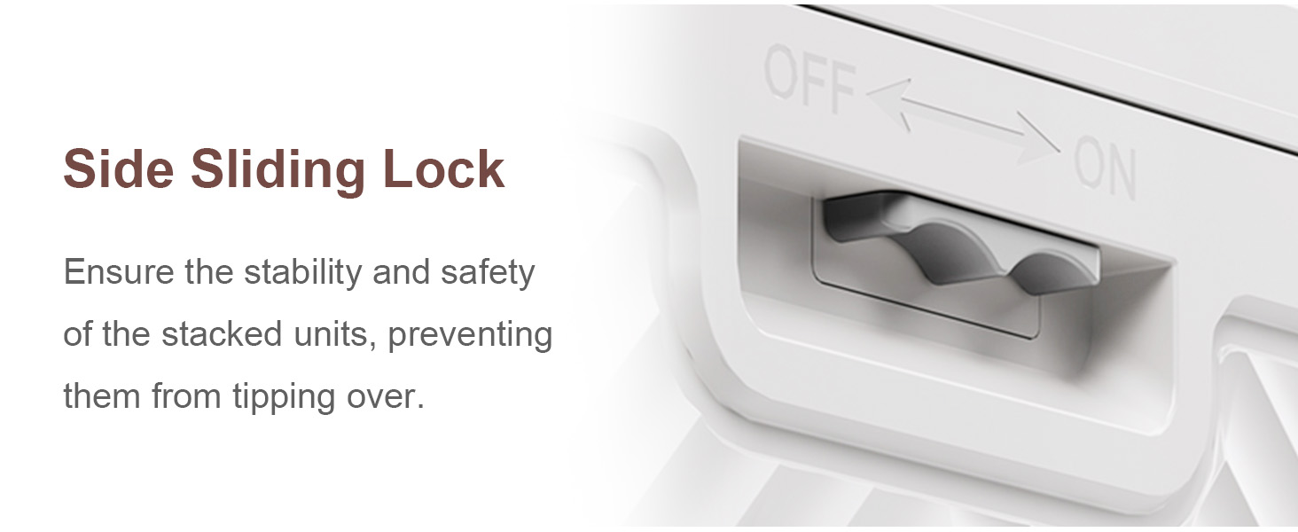 Amazon.com - VNVTO 1280Qt Stackable Storage Bins with 2 Lids, 8Pack ...