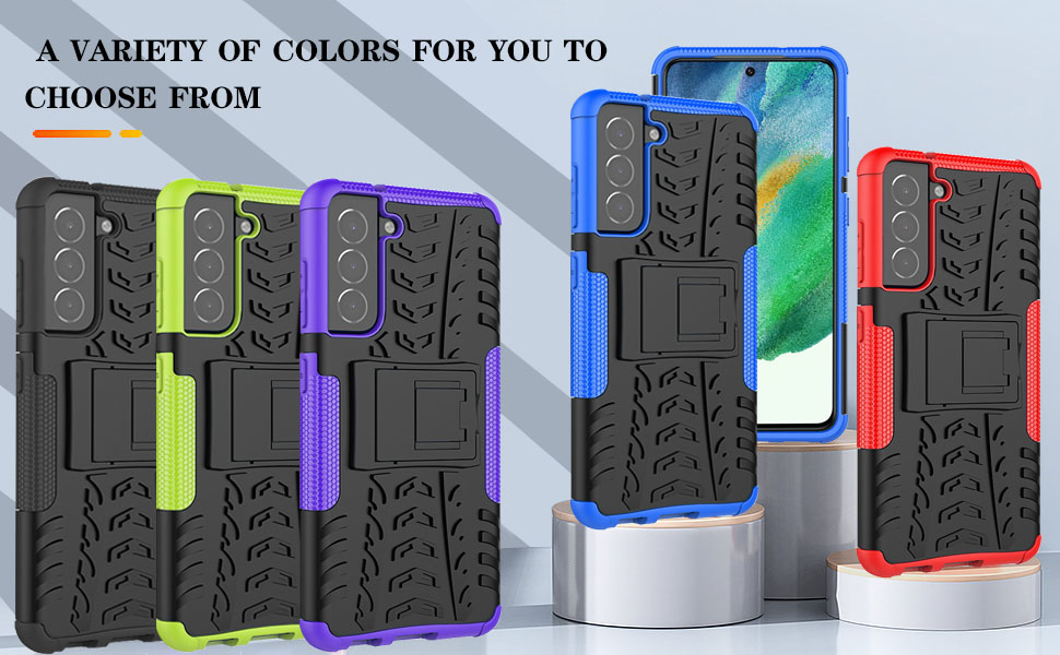 Amazon.com: for Samsung S21 FE Case, Galaxy S21 FE Phone Cases with [1 Pack] HD Screen Protector ...