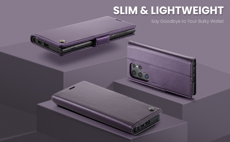 Amazon.com: SINIANL Samsung Galaxy S24 Ultra Wallet Case with RFID Blocking, Samsung S24 Ultra ...