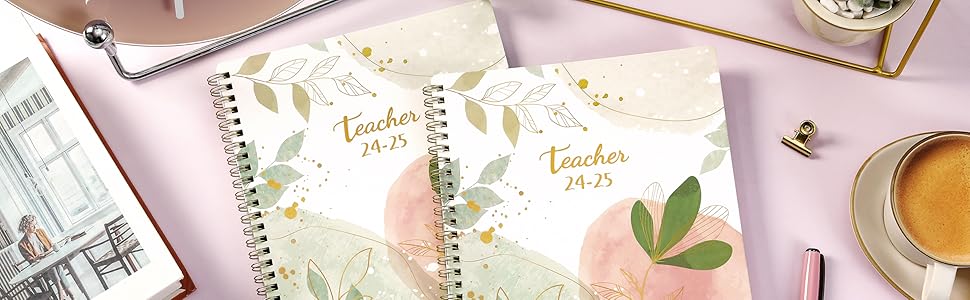 Amazon.com : Tersus Teacher Planner 2024-2025, Jul. 2024 - Jun. 2025, 8 ...