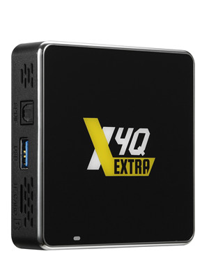 Amazon.com: Ugoos X4Q Extra 4GB RAM 128GB ROM Amlogic S905X4-J Android 11 TV Box 2.4G/5G Dual ...