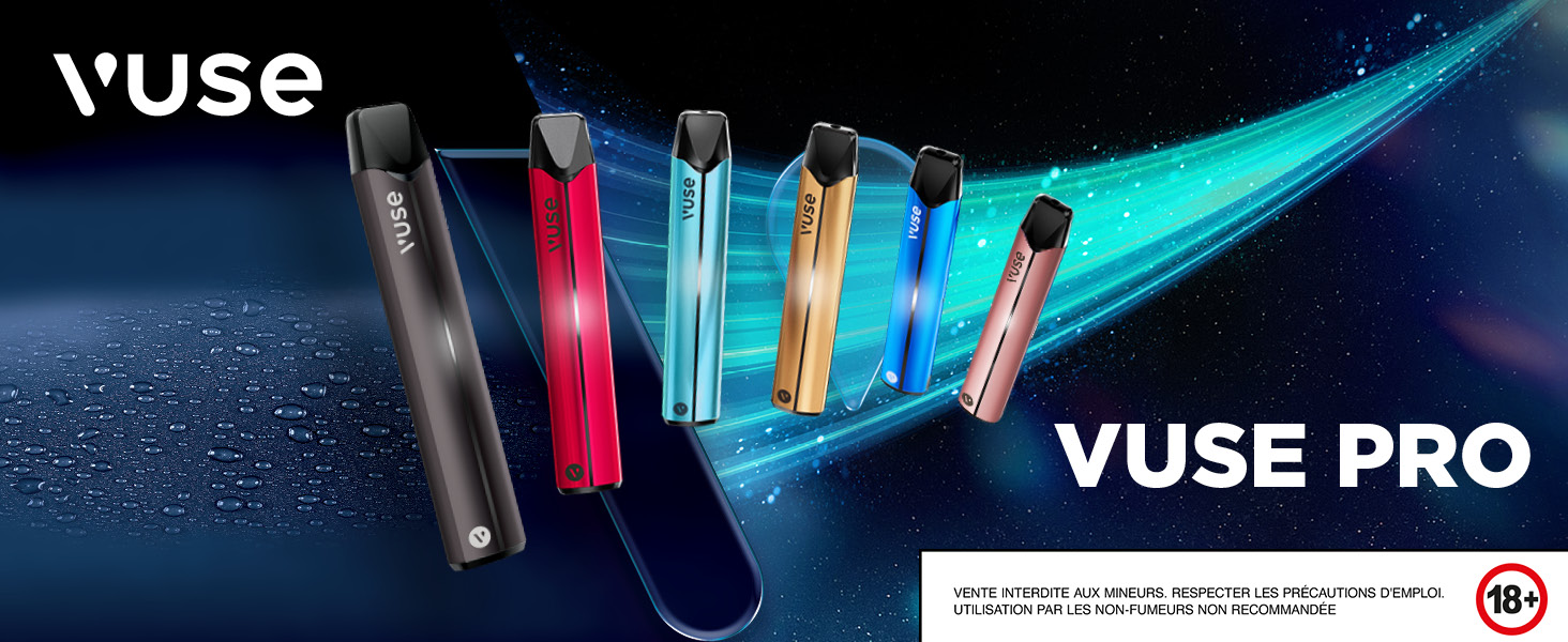 VUSE Cigarette Électronique Kit Complet - 1 Vuse Pro + 2 Capsules e ...