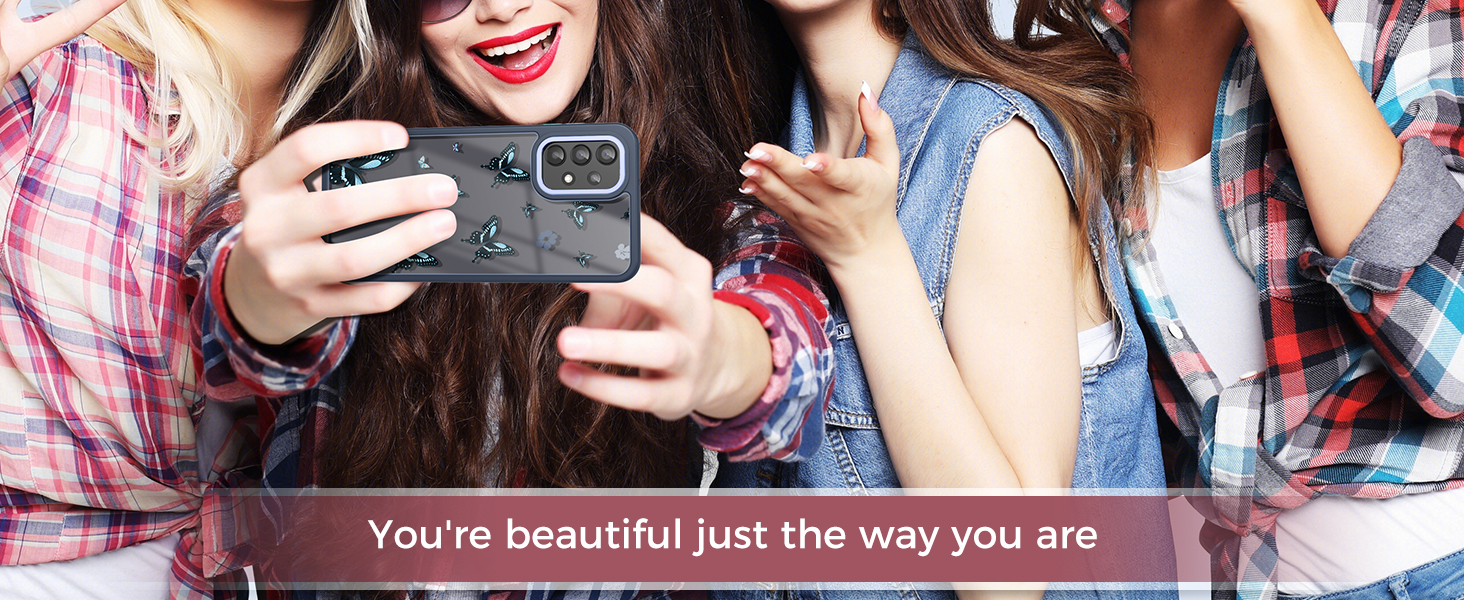 Amazon.com: CASBST for Samsung A13 5G / A04S Case with 2X Screen Protector and A Camera Lens ...