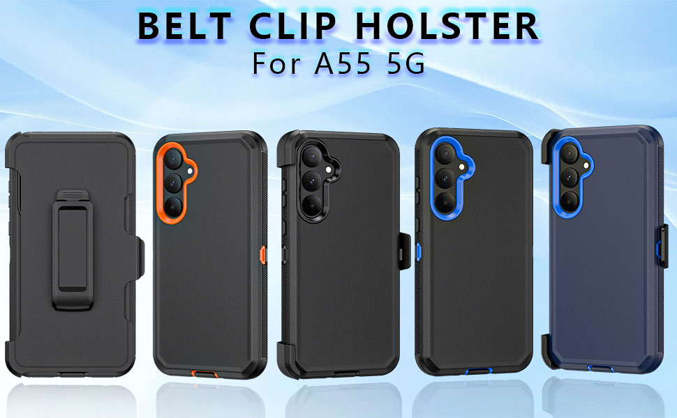 Amazon.com: TASHHAR Phone Case for Samsung Galaxy A55 5G case,Heavy Duty Hard Shockproof Armor ...