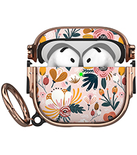 Amazon.com: Maxjoy for AirPods Pro 2nd/1st Generation Case with Lock, Flower AirPods Pro 2 Case ...