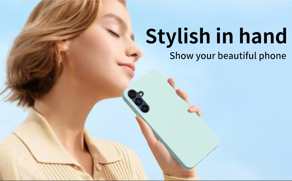 Amazon.com: Foluu Silicone Case for Samsung alaxy A15 5G, Liquid Gel Rubber Bumper Case with ...