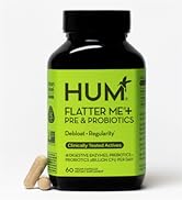Amazon.com: HUM Flatter Me Extra Strength Digestive Enzymes for Women, Men, Digestive Gut ...