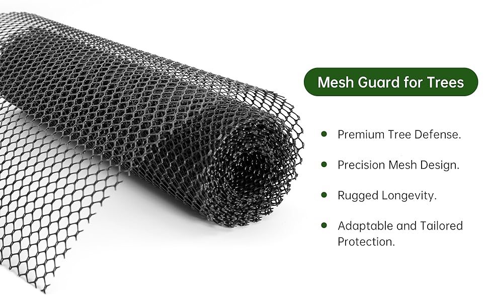 Amazon.com : Nufiwra Tree Trunk Protector - 21 Ft Mesh Guard for Trees ...