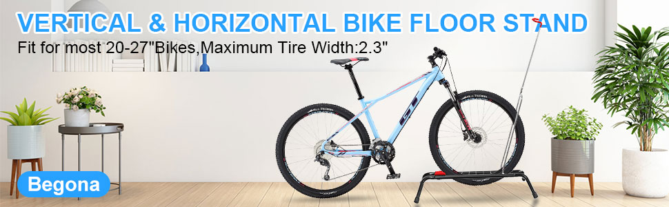 Begona Fahrradständer Vertikaler Boden Fahrradständer Freistehender Tragbarer ...