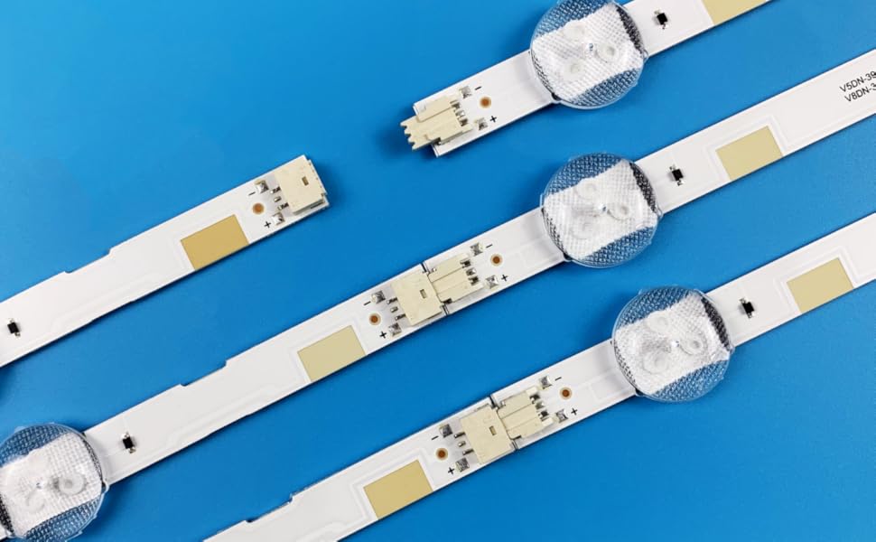 Amazon.com: PANMILED 3 Pieces LED Backlight Strips for Samsung 40'' TV UN40J5200AFXZA ...