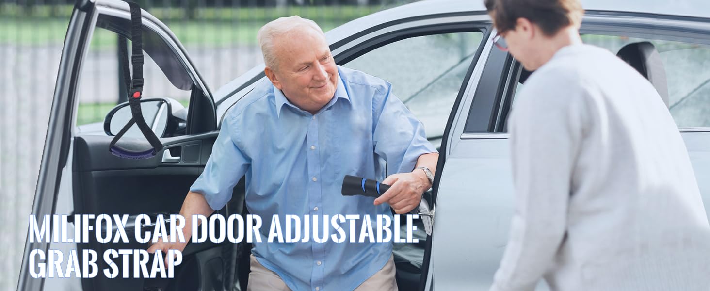 Amazon.com: Milifox Car Door Handle for Elderly Car Handle Assist ...