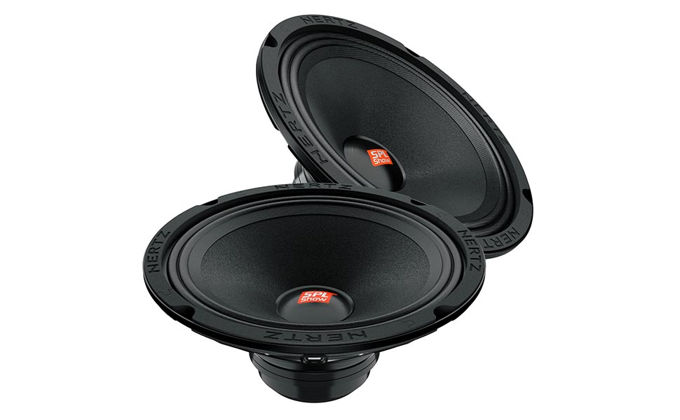 Amazon.com: HERTZ SPL Show Series SV-200-NEO 8 in. (200mm) SPL 4-Ohm Midrange Speakers (Pair ...