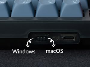 Keychron V6 ISO-UK-Layout Wired Custom Mechanical Keyboard Knob Version ...