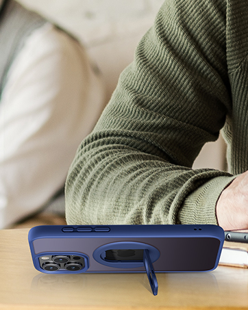 Amazon.com: Meifigno MagicRing Series for iPhone 15 Pro max Case - 360°Rotatable Ring Holder ...