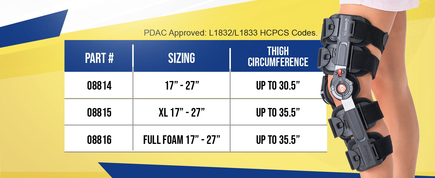 Amazon.com: Brace Direct Breg T Scope Premier XL Post Op Knee Brace for ACL MCL PCL Surgery ...