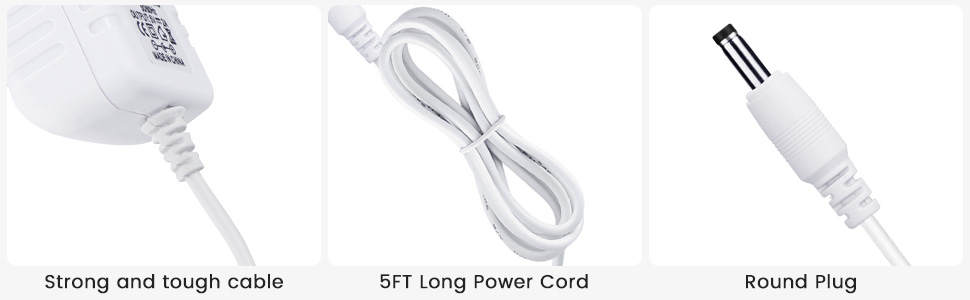 Amazon.com : Charger for Hello Baby Monitor HB66, HB6550, HB50, 5V Replacement Power Cord ...