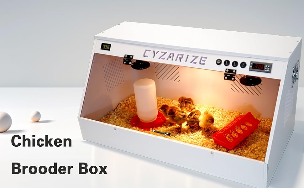 Amazon.com : Brooder Box for Chicks Chicken Brooder Box Indoor Heat Plate for Chicks Intelligent ...