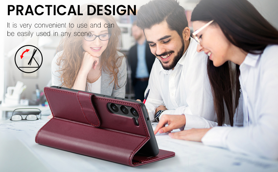 Amazon.com: FLIPALM Wallet Case for Samsung Galaxy S25 Plus/S25+, RFID Blocking Credit Card ...