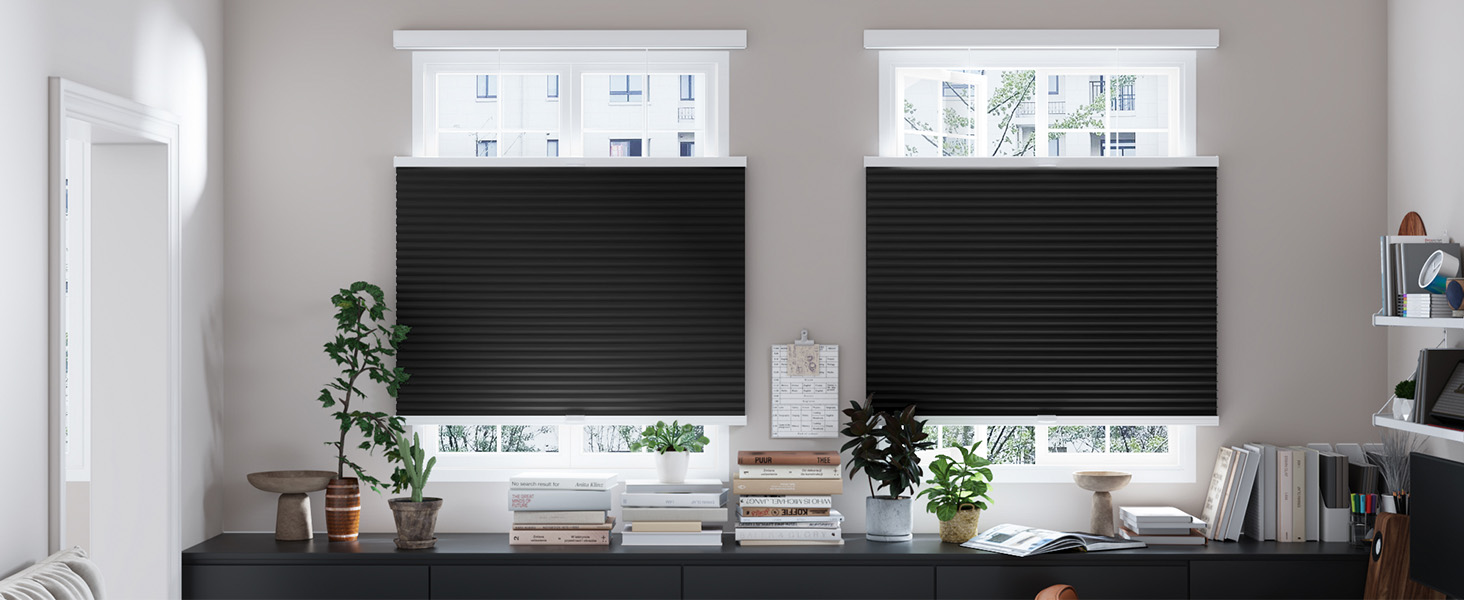 Amazon.com: Changshade Blackout Cellular Shades Cordless,Custom Your Size Top Down Bottom Up ...