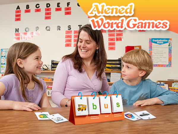 Mua CVC, CVCC & CCVC Word Builder Games, Phonics Flash Cards Sight ...