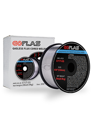 Flux Core Welding Wire, Goflas E71T-GS .030" 2-Pound Gasless Mig ...