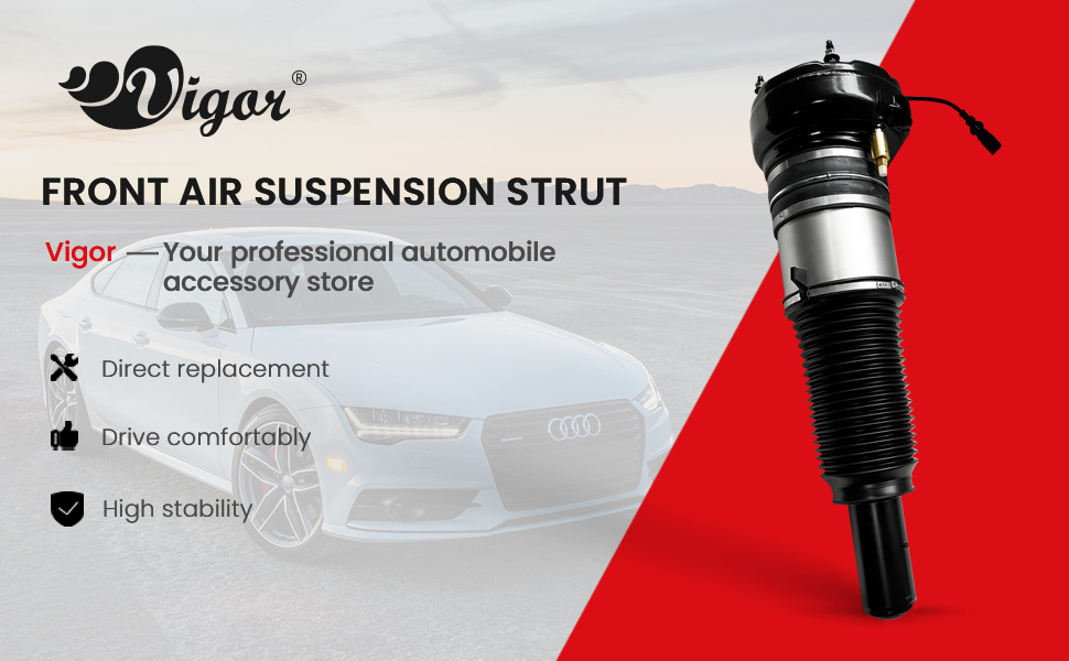 Amazon.com: VIGOR Front Air Shock Absorber Compatible with 2010-2018 Audi A6 S6 RS6 A7 S7 C7 A8 ...