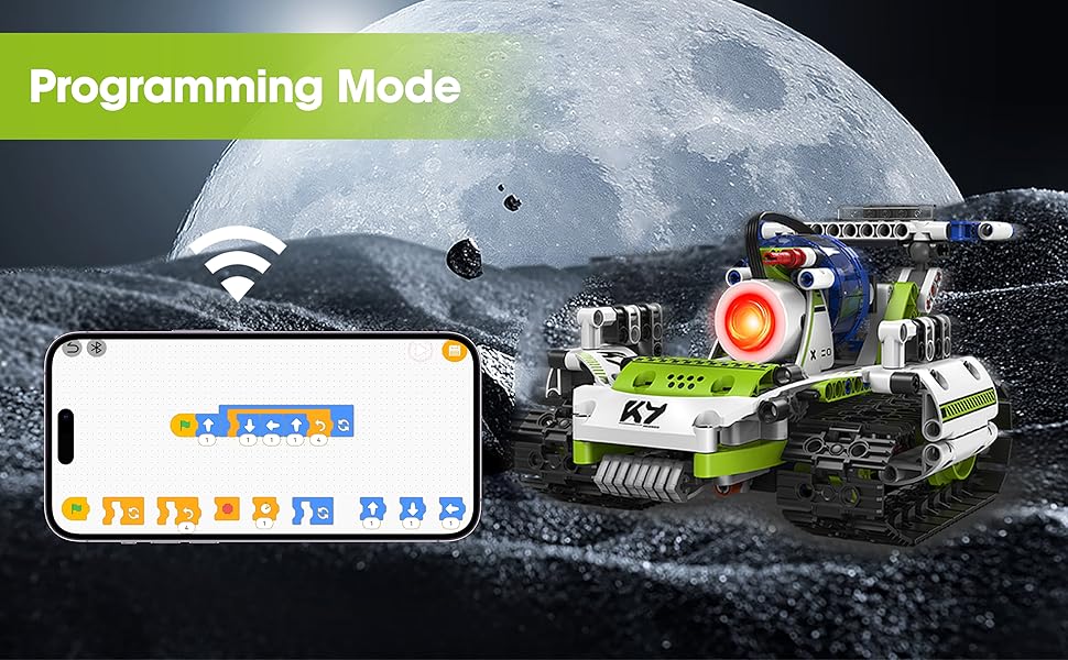 Amazon.com: STEM Robotics Kit for Kids Ages 8-12,5 In1 Robot Building ...