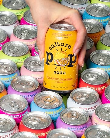 Amazon.com : Culture Pop Soda, Lemon Lime, Probiotic Low Sugar Soda, Sparkling Juice Alternative ...