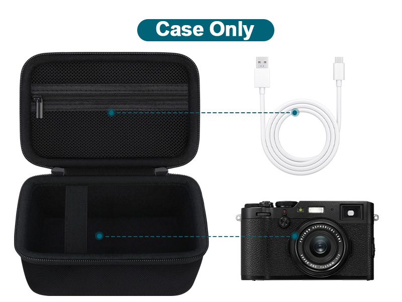 Amazon.com : Canboc Carrying Case for Fujifilm X100VI/ X100V/ X100F/ X100S Digital Camera ...