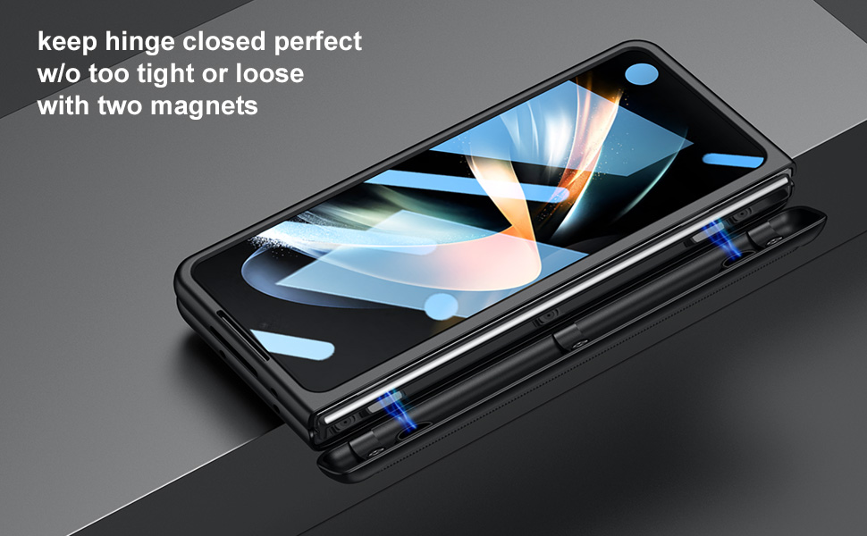 Amazon.com: Libeagle Compatible with Samsung Galaxy Z Fold 4 Case, Support All Magsafe ...