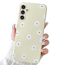 ZTOFERA Case for Samsung Galaxy A15 5G/4G, Transparent Clear Soft TPU Case with Flower Pattern ...