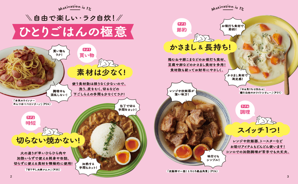 ひとり分やる気1%ごはん 美味しいおかずがちゃちゃっと作れるしあわせレシピ500 | ハマごはん |本 | 通販 | Amazon