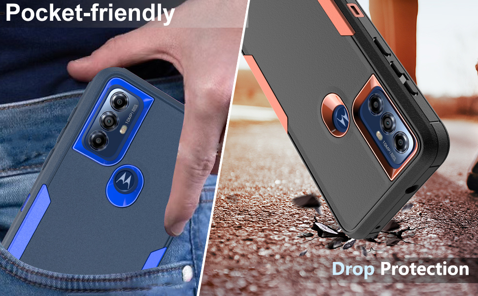 Amazon.com: Dahkoiz for Moto G Play(2023) Case, Moto G Power(2022) Phone Case, with Screen ...