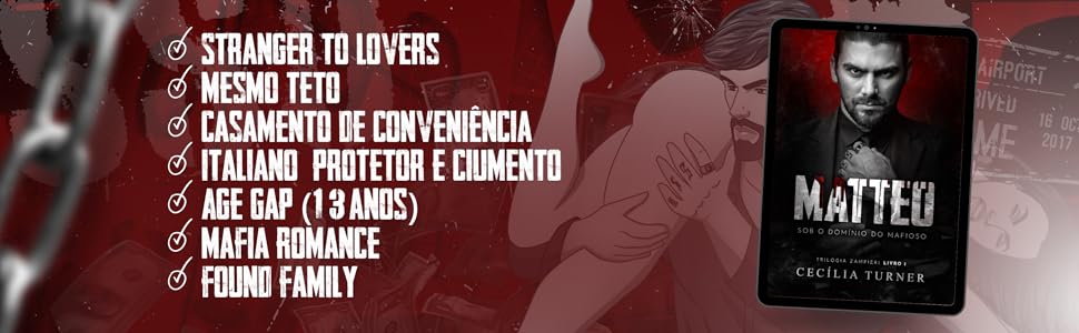 MATTEO: Sob o domínio do mafioso (Trilogia Zampieri Livro 1) eBook : Turner, Cecília : Amazon ...