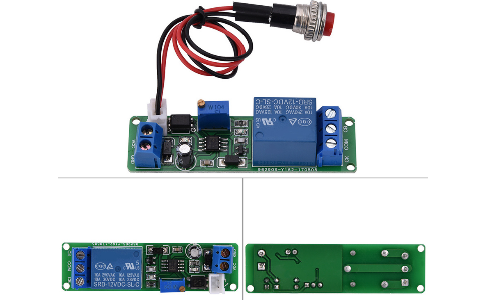 Amazon.com: DC 12V Timer Module,Adjustable Timer Delay Turn Off Module ...