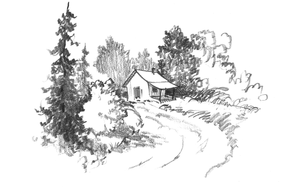 Die Kunst des Zeichnens Natur. Der Quick-Start-Block: Sofort loslegen und mühelos lernen (Quick ...