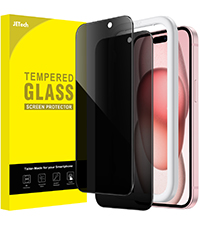 Amazon.com: JETech Privacy Screen Protector for iPhone 15 Plus 6.7-Inch, Anti-Spy Tempered Glass ...