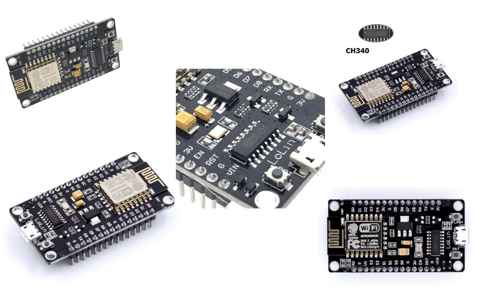 Maison Up | NodeMcu ESP8266 V3 Lua CH340 WiFi Development Board with USB Serial Interface ...