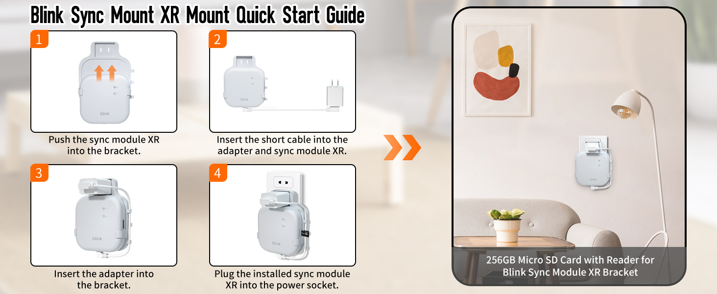 Amazon.com : Blink 256GB Micro SD Card for Blink Sync Module XR Outlet ...