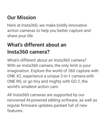 Amazon.com : Insta360 X3 Invisible Dive Kit - Waterproof 5.7K 360 Action Camera, Invisible Dive ...