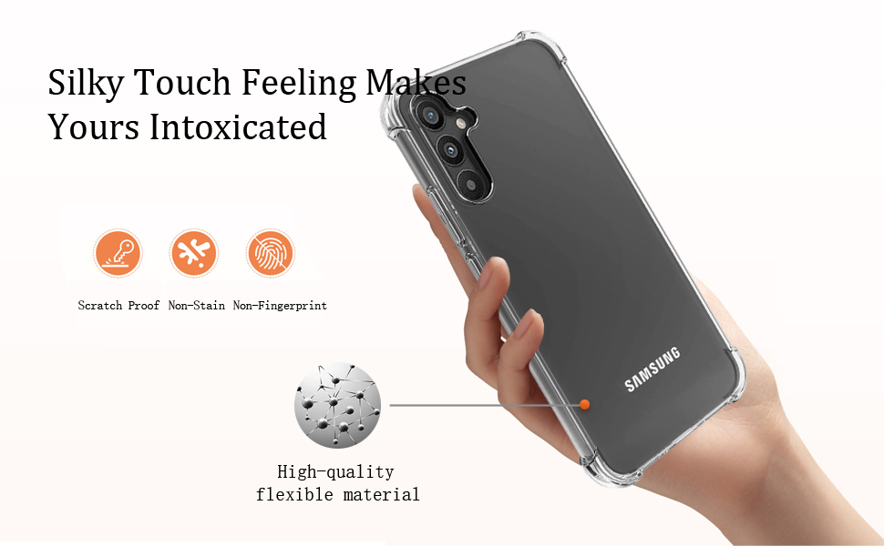 Amazon.com: Starhemei for Samsung A54 5G Case, Galaxy A54 5G Case, Soft TPU Shock Absorption ...