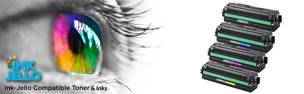 Inkjello Remanufactured Toner Cartridge Replacement for Samsung CLP-680DW CLP-680ND CLX-6260FR ...