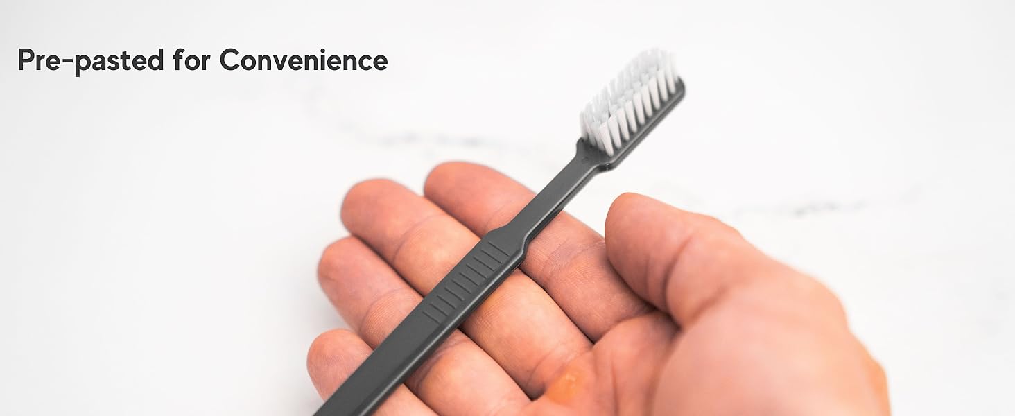 Amazon.com: Avistar 40 Prepasted Disposable Toothbrushes Individually ...